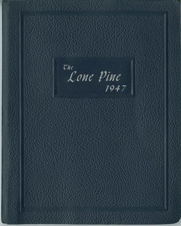(Custom Reprint) Yearbook: 1947 Naruna High School - Lone Pine Yearbook ...