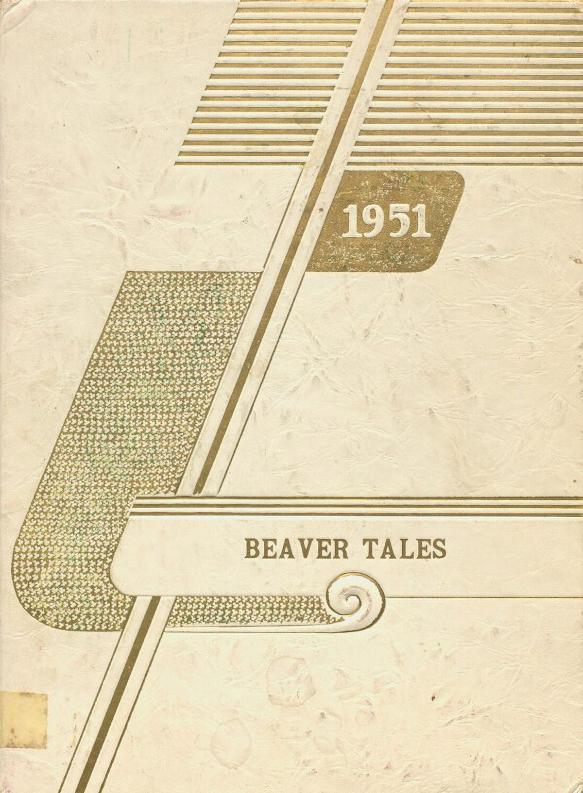 (Custom Reprint) Yearbook: 1951 Eau Claire High School - Beaver Tales ...