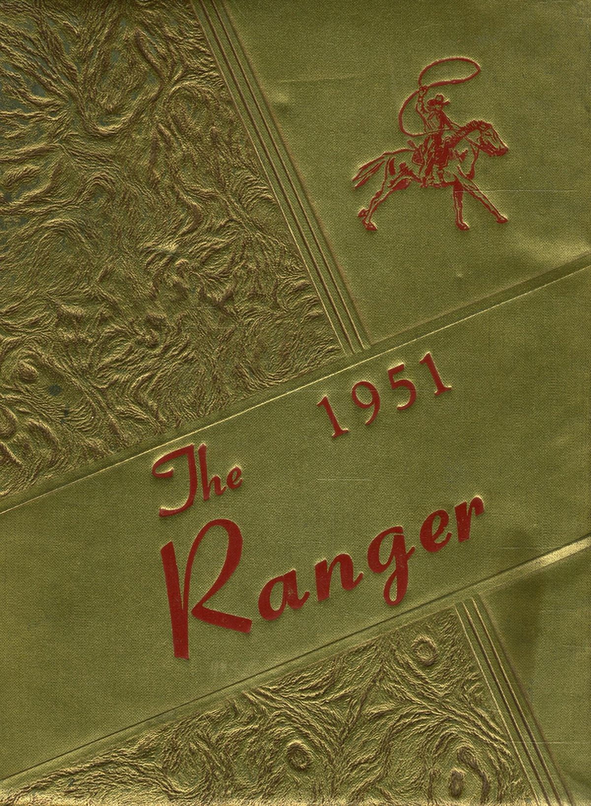 (Custom Reprint) Yearbook: 1951 Perryton High School - Ranger Yearbook ...