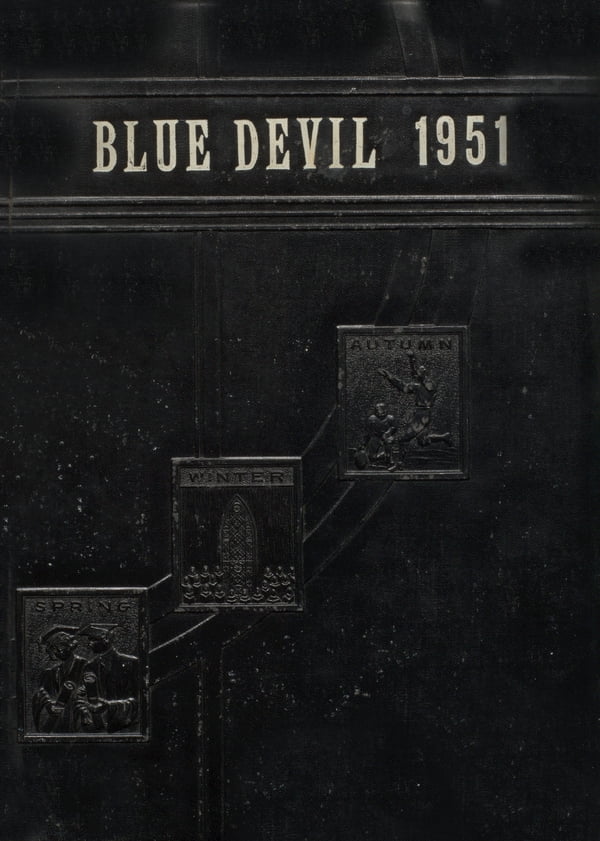 (Custom Reprint) Yearbook: 1951 Walters High School - Blue Devil ...