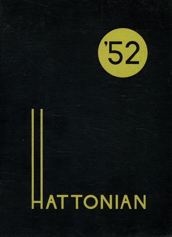 (Custom Reprint) Yearbook: 1952 Hatton High School - Hattonian Yearbook ...