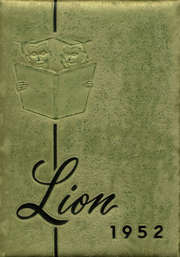 (Custom Reprint) Yearbook: 1952 Red Lion Area High School - Lion ...