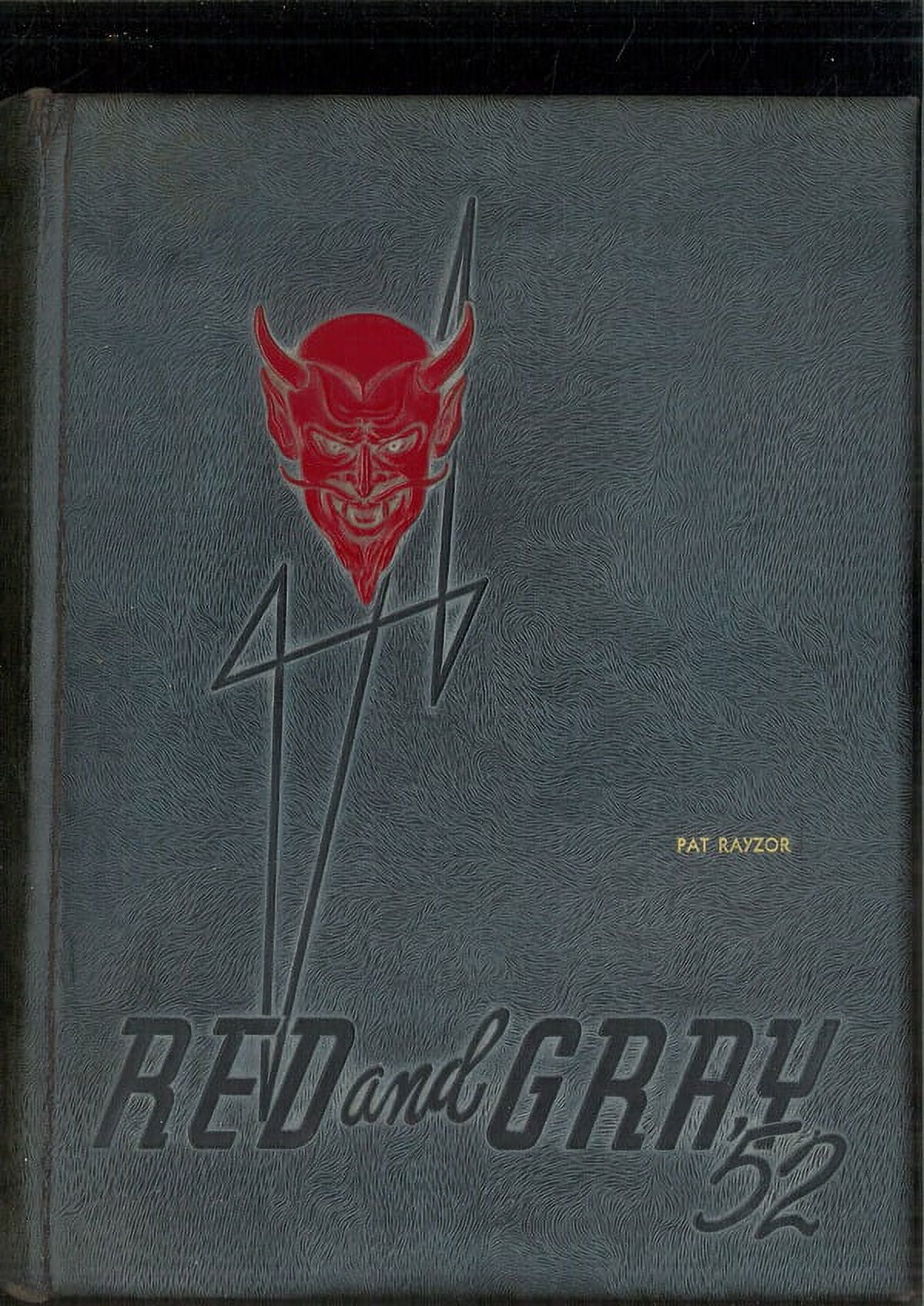 (Custom Reprint) Yearbook: 1952 Sweetwater High School - Red and Gray ...