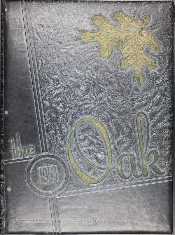 (Custom Reprint) Yearbook: 1953 Adamson High School - Oak Yearbook ...