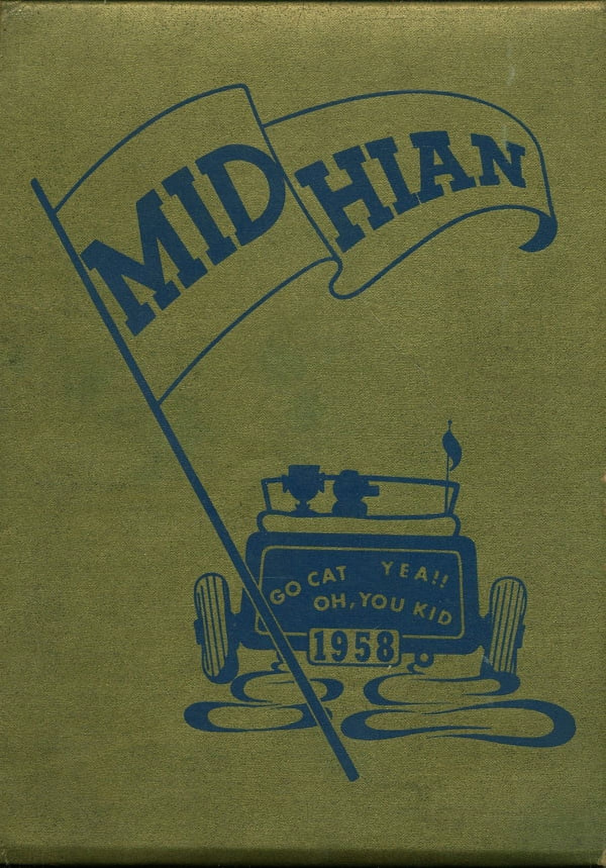 (Custom Reprint) Yearbook: 1953 Midvale High School - Midhian Yearbook ...