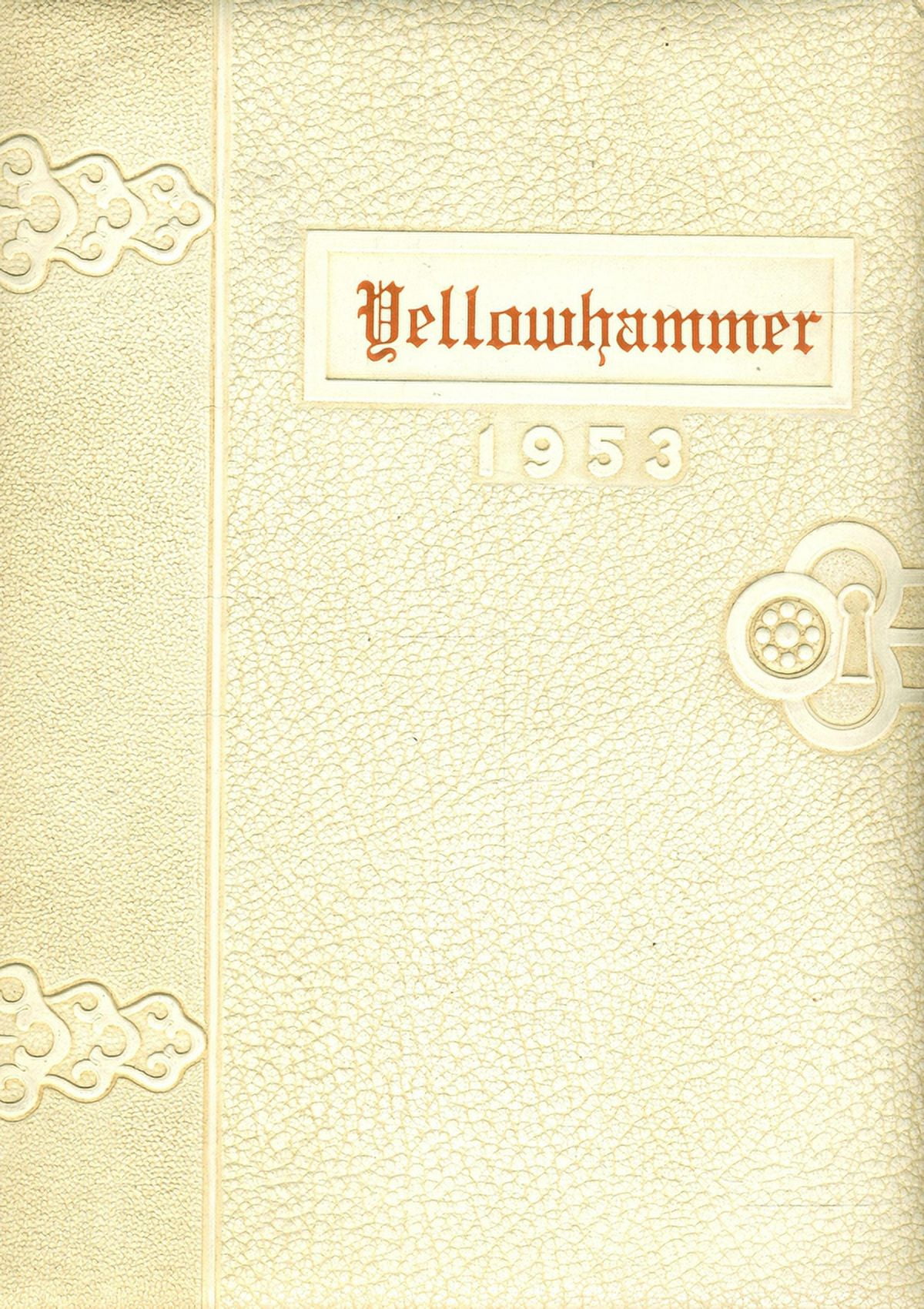 (Custom Reprint) Yearbook: 1953 Rotan High School - Yellowhammer ...