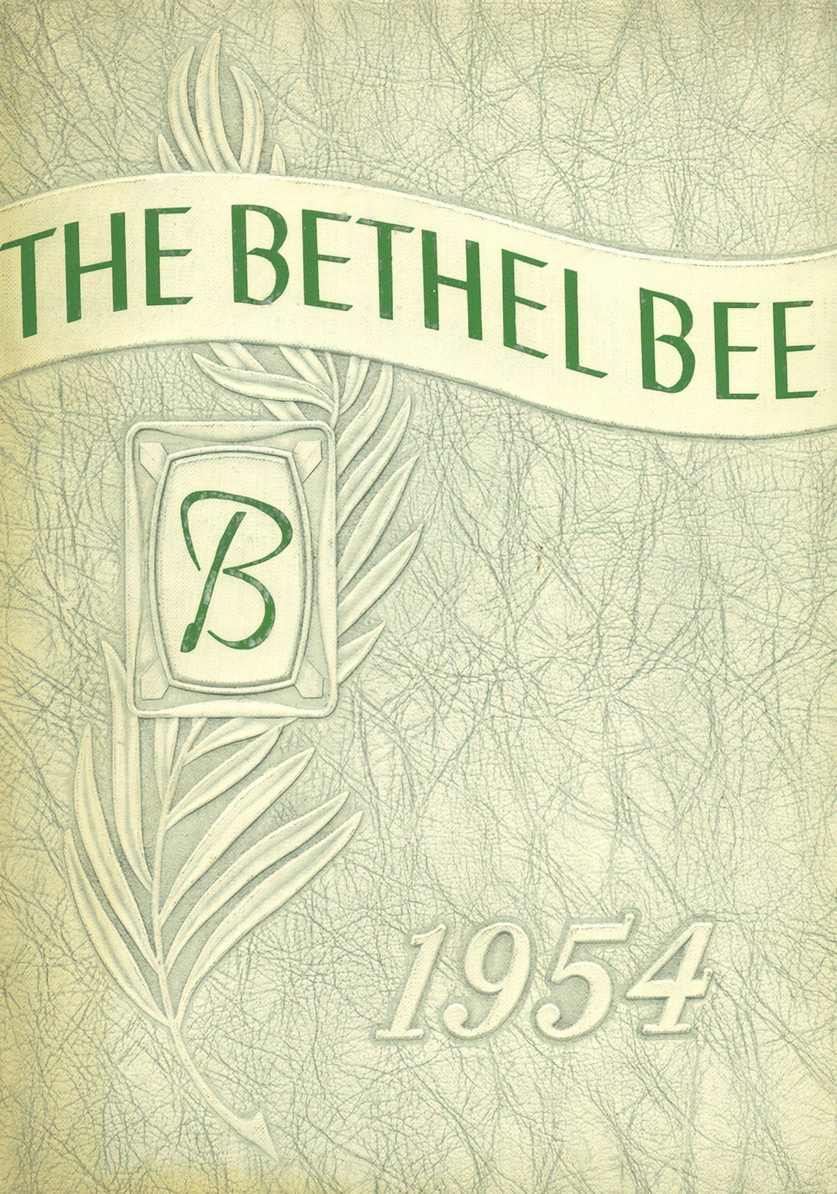 (Custom Reprint) Yearbook: 1954 Bethel High School - Bee Yearbook (Tipp ...