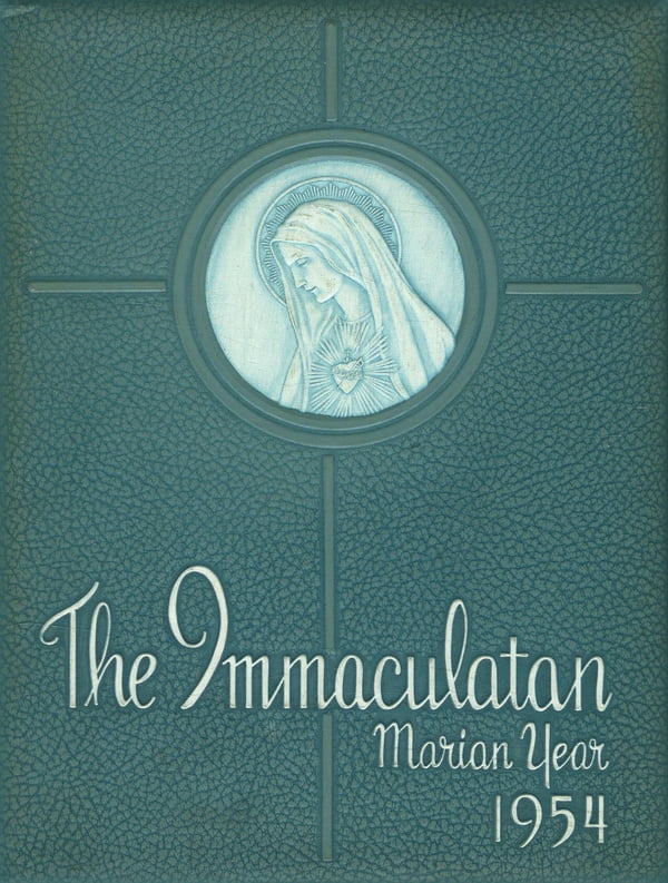 (Custom Reprint) Yearbook: 1954 Immaculate Heart of Mary Academy ...