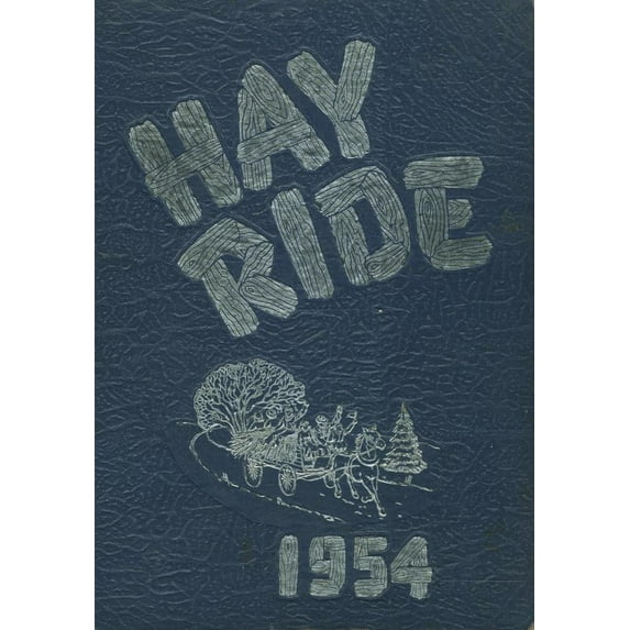 (Custom Reprint) Yearbook: 1954 John Hay High School - Hay Ride ...