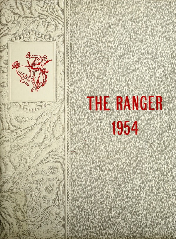 (Custom Reprint) Yearbook: 1954 Perryton High School - Ranger Yearbook ...