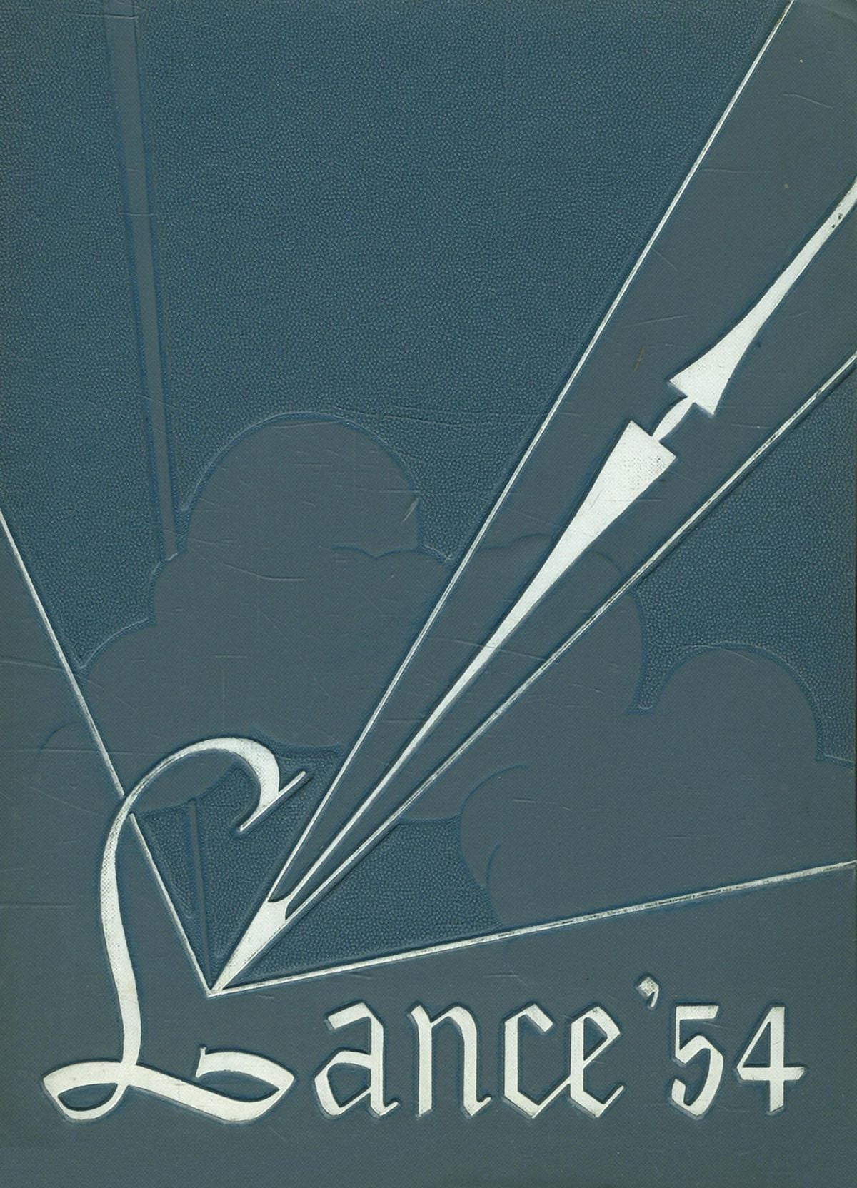 Custom Reprint Yearbook 1954 St Catherines High School Lance