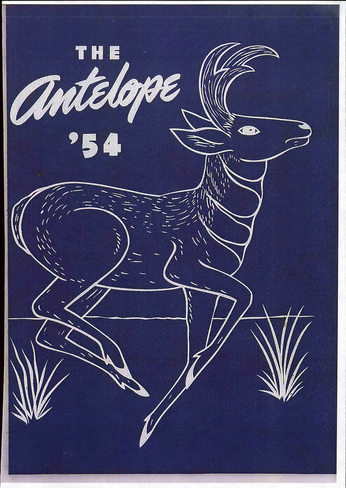 (Custom Reprint) Yearbook: 1954 Whiteface High School - Antelope ...