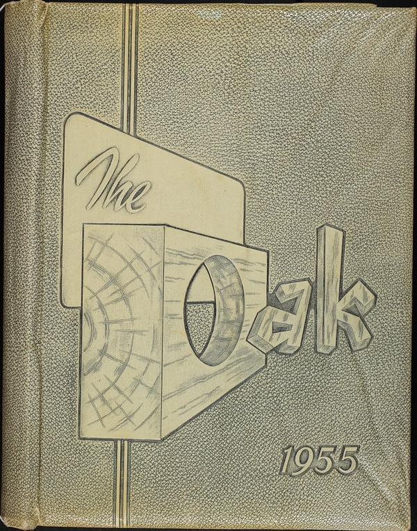 (Custom Reprint) Yearbook: 1955 Adamson High School - Oak Yearbook ...