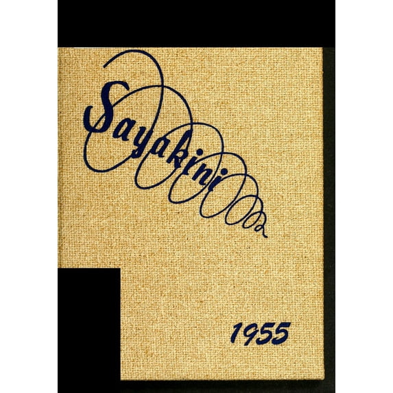 (Custom Reprint) Yearbook: 1955 Catawba College - Sayakini / Swastika ...