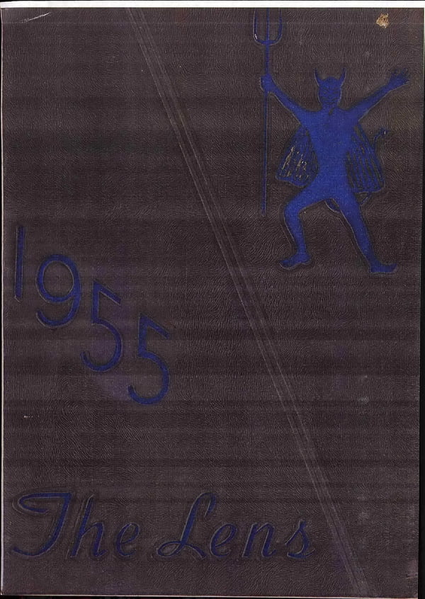 (Custom Reprint) Yearbook: 1955 Kaskaskia College - Lens Yearbook ...