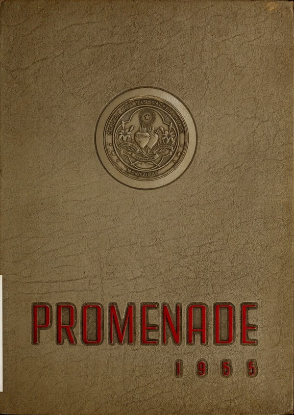 (Custom Reprint) Yearbook: 1955 Maryville University - Promenade ...