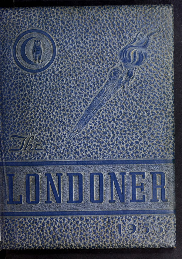 (Custom Reprint) Yearbook: 1955 New London High School - Londoner ...