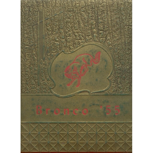 (Custom Reprint) Yearbook: 1955 Simpson High School - Bronco Yearbook ...
