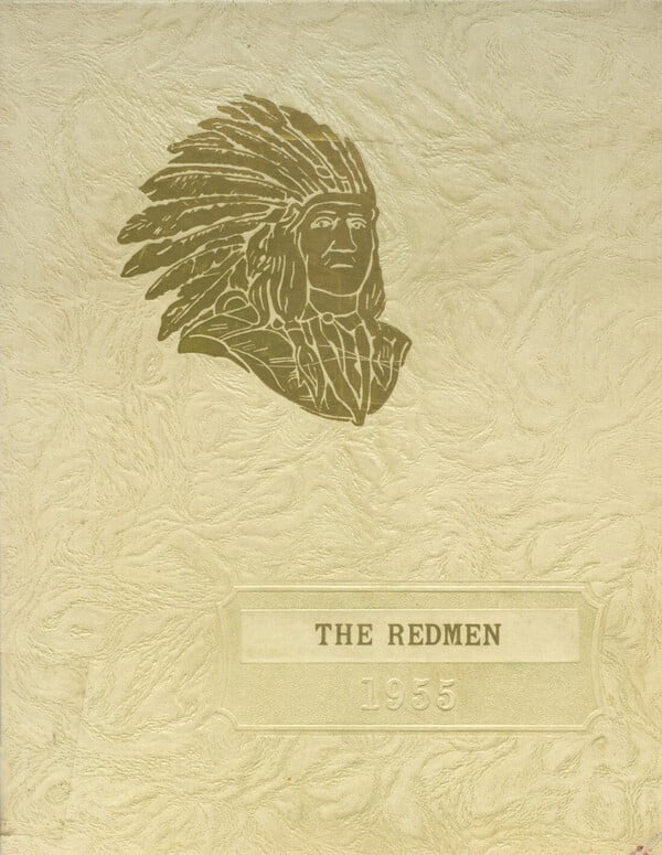 (Custom Reprint) Yearbook: 1955 Woonsocket High School - Redmen ...