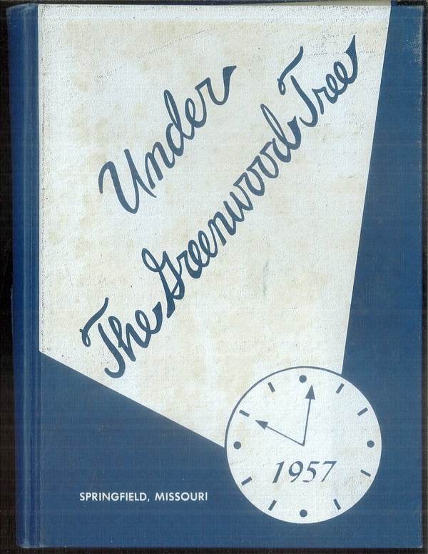 (Custom Reprint) Yearbook: 1957 Greenwood High School - Under the ...