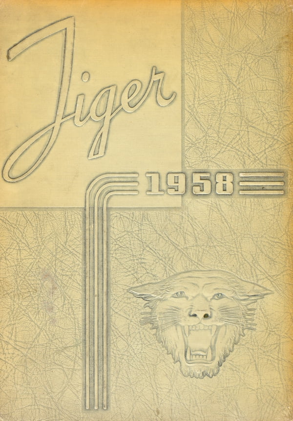 (Custom Reprint) Yearbook: 1958 Blountville High School - Tiger ...