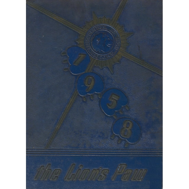 (Custom Reprint) Yearbook: 1958 Central Junior High School - Lions Paw ...
