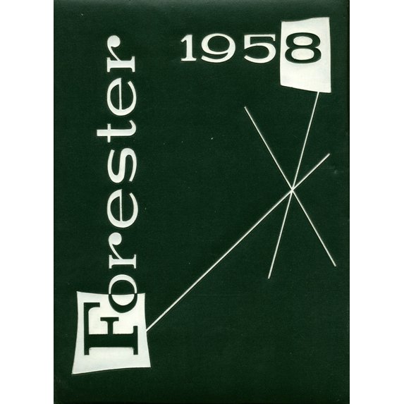 (Custom Reprint) Yearbook: 1958 Evergreen High School - Forester ...