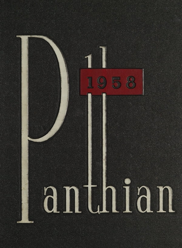 (Custom Reprint) Yearbook: 1958 Hermitage High School - Panthian ...