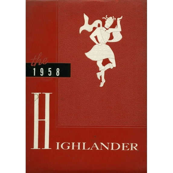 (Custom Reprint) Yearbook: 1958 Highland High School - Highlander ...
