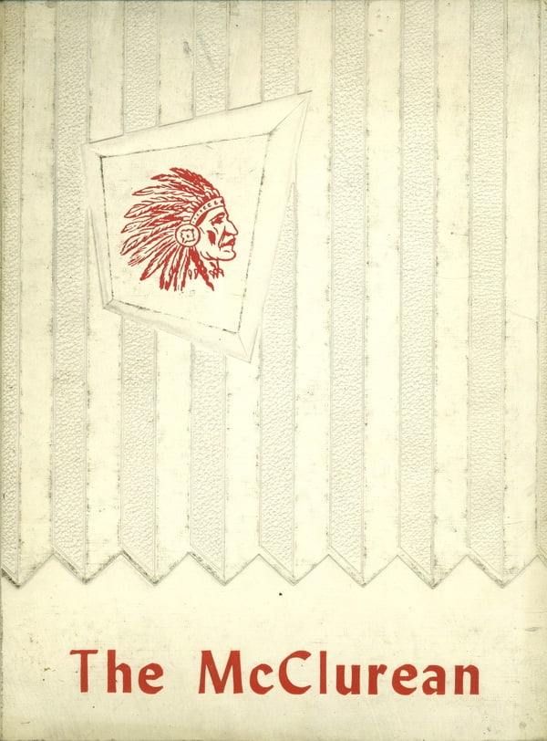 (Custom Reprint) Yearbook: 1958 McClure High School - McClurean ...