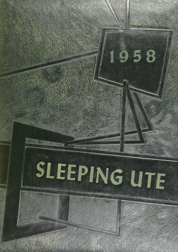 (Custom Reprint) Yearbook: 1958 Montezuma Cortez High School - Sleeping ...