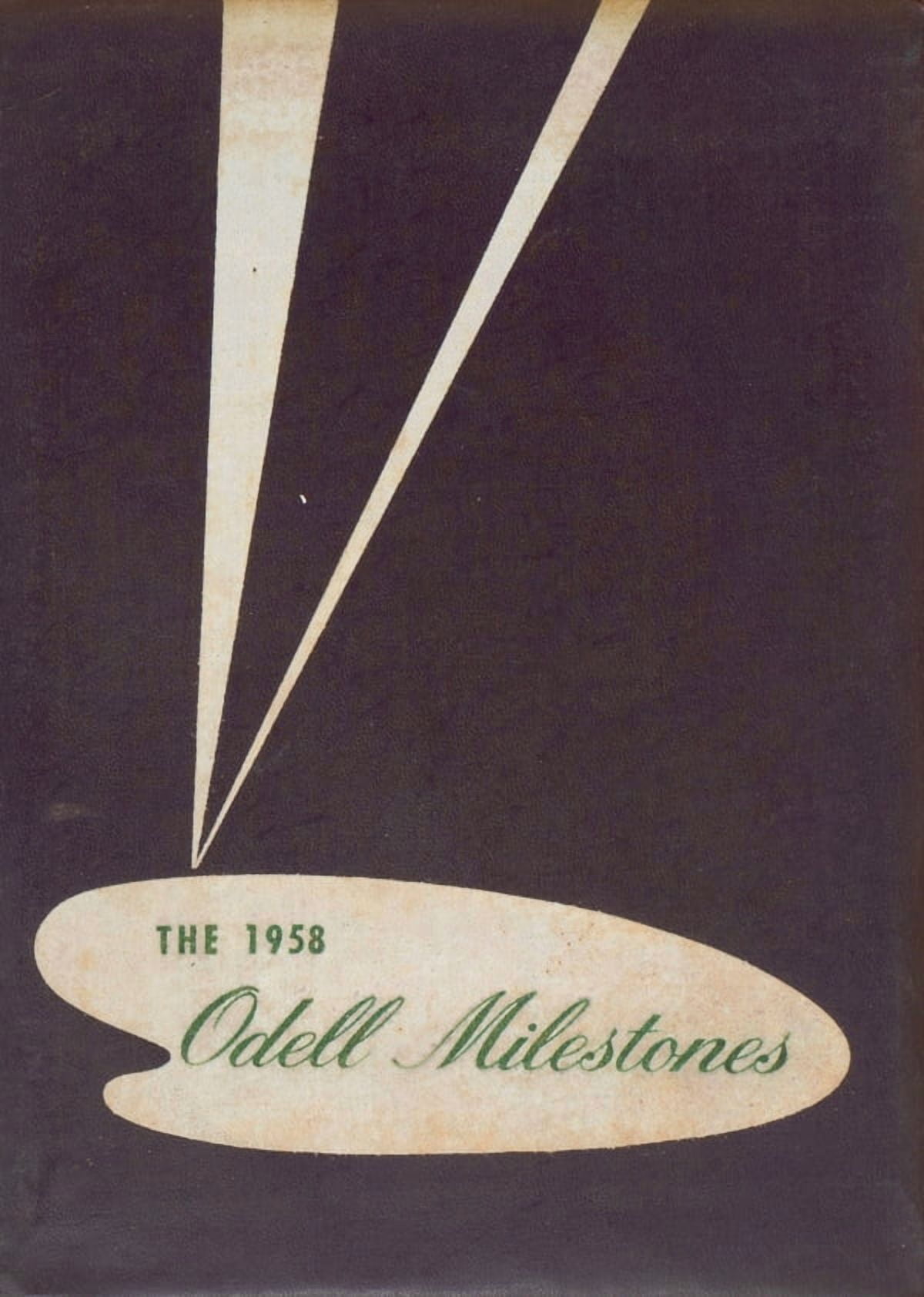 (Custom Reprint) Yearbook: 1958 ODell High School - Milestones Yearbook ...