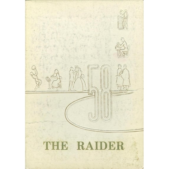 (Custom Reprint) Yearbook: 1958 Olds Consolidated High School - Raider ...