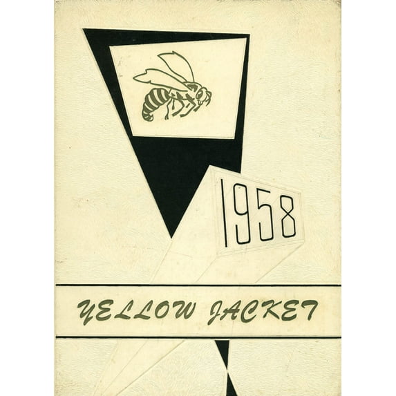 (Custom Reprint) Yearbook: 1958 Runge High School - Yellow Jacket ...