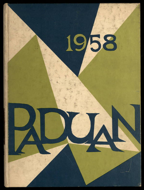 (Custom Reprint) Yearbook: 1958 St Anthony of Padua High School ...