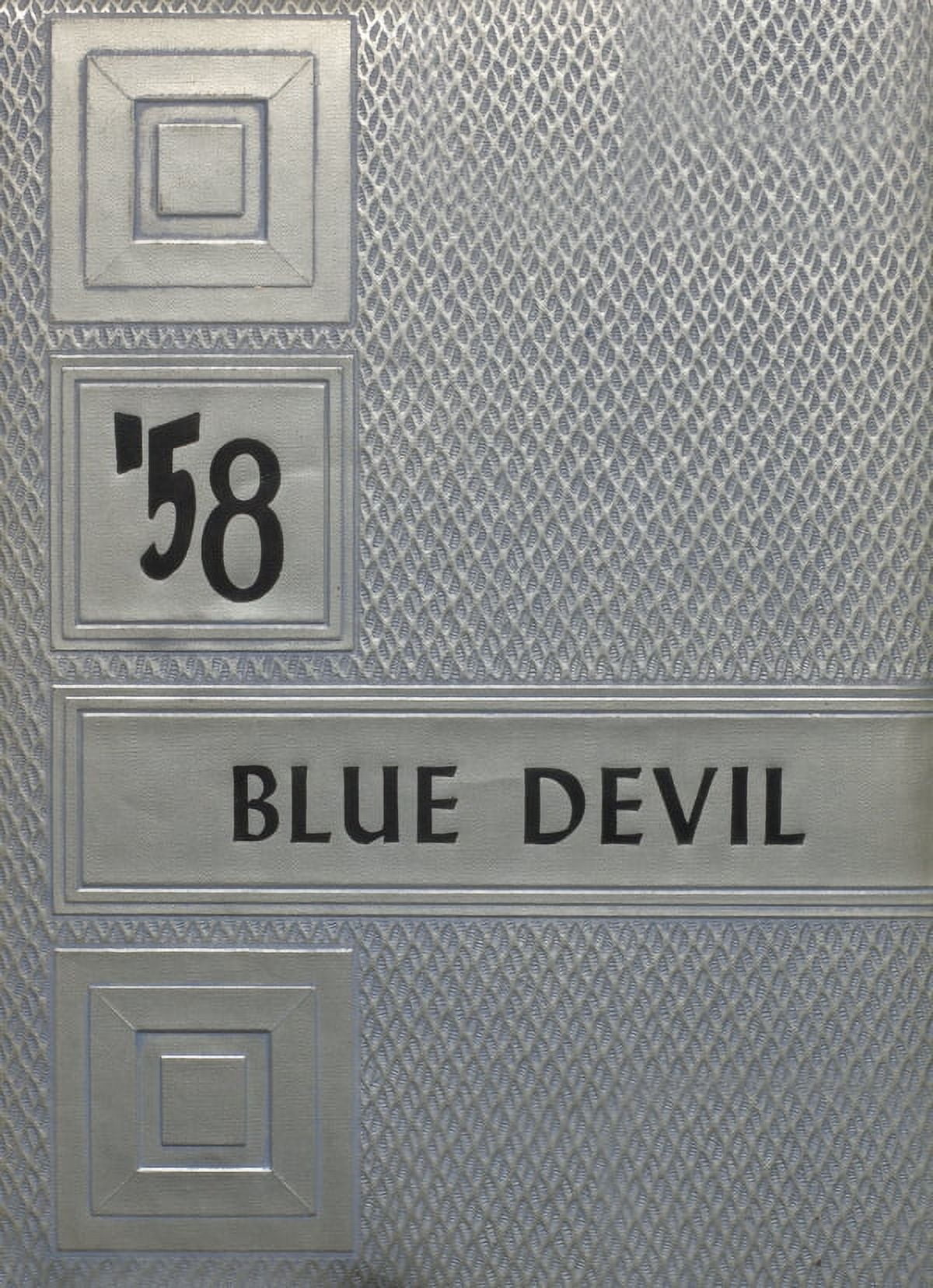 (Custom Reprint) Yearbook: 1958 Walters High School - Blue Devil ...