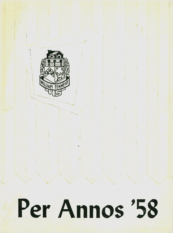 (Custom Reprint) Yearbook: 1958 William Tennent High School - Per Annos ...