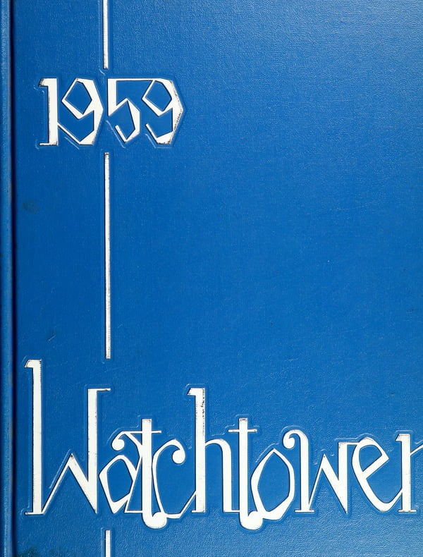 (Custom Reprint) Yearbook: 1959 Beverly Hills High School - Watchtower ...
