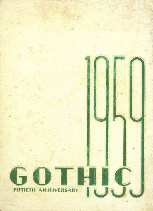(Custom Reprint) Yearbook: 1959 Bloomington High School - Gothic ...