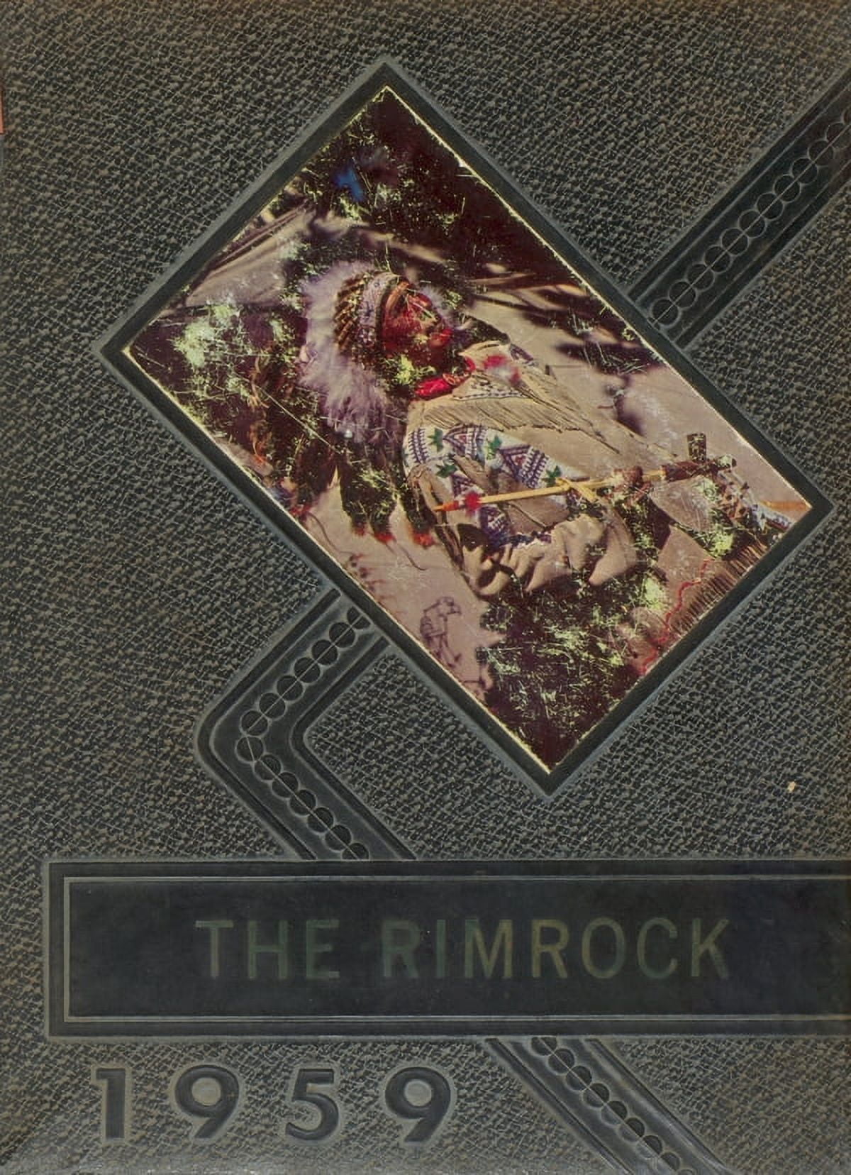 (Custom Reprint) Yearbook: 1959 Iraan High School - Rimrock Yearbook ...