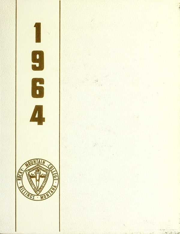(Custom Reprint) Yearbook: 1964 Rocky Mountain College - Yellowstone ...