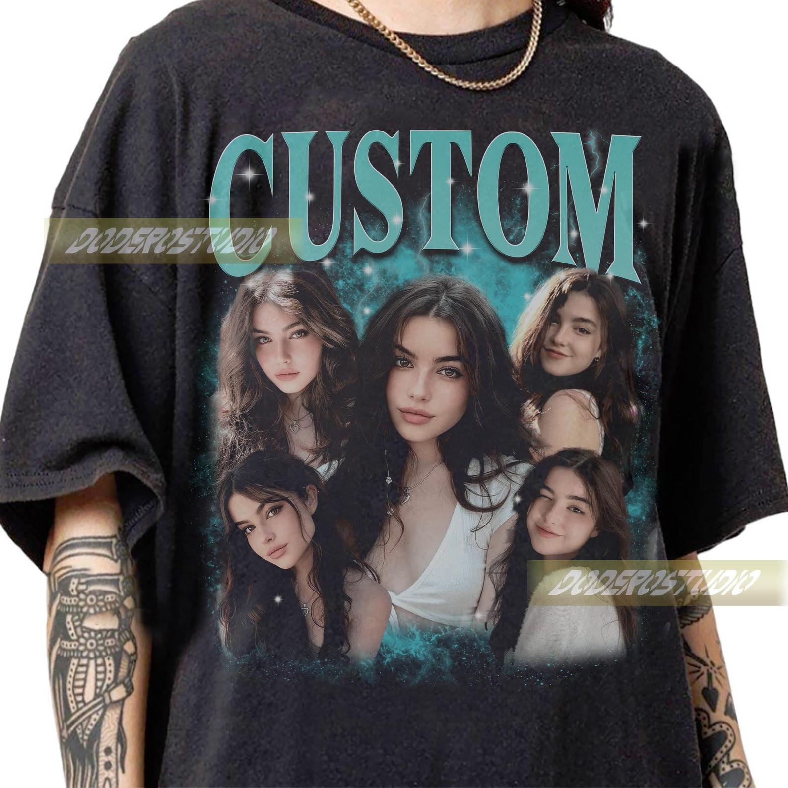 Custom Retro Girlfriend T-Shirt - Personalized Kpop Fan Gift with ...