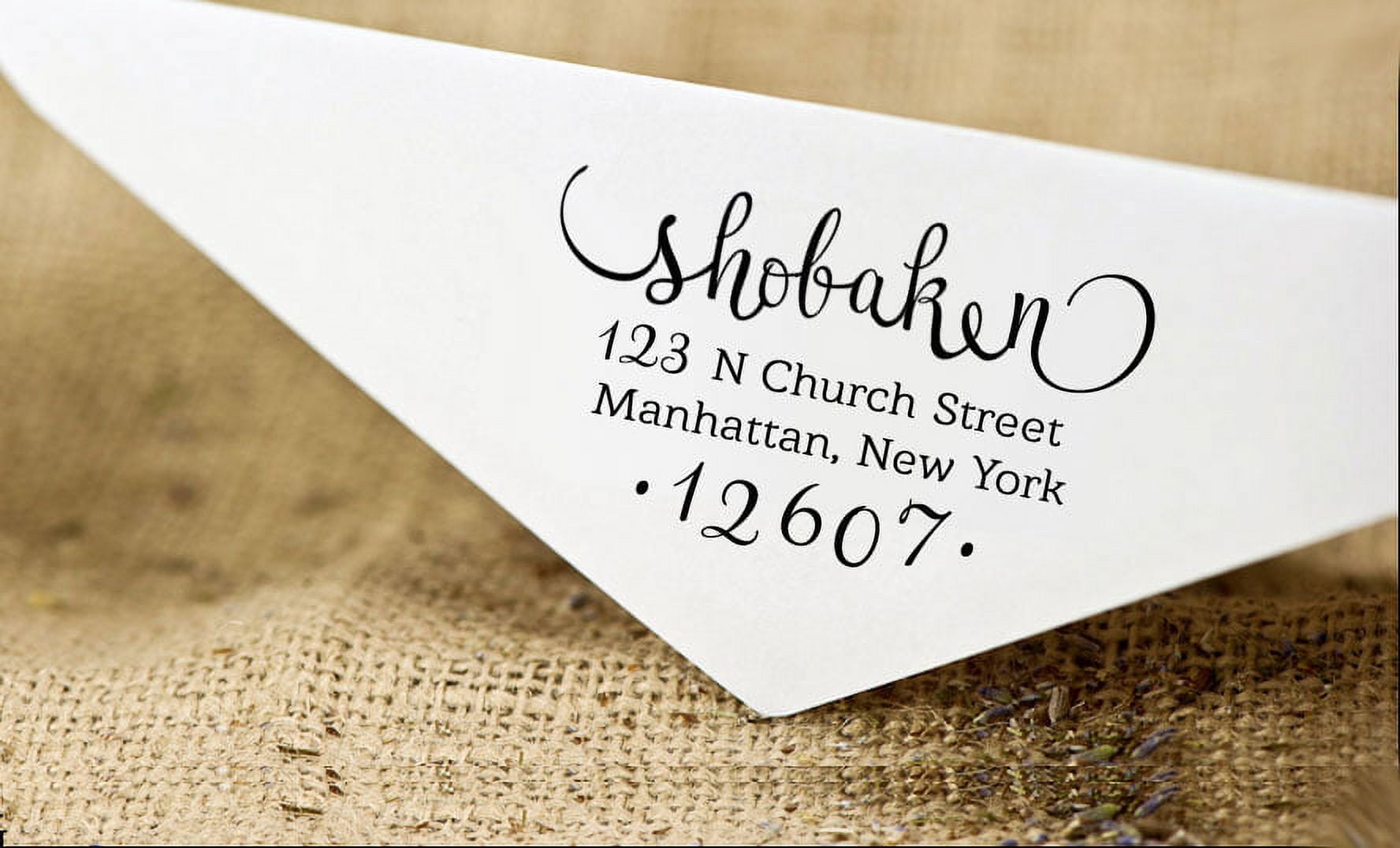 Custom Return Address Stamp Designer Personalized Rubber Self Inking ...