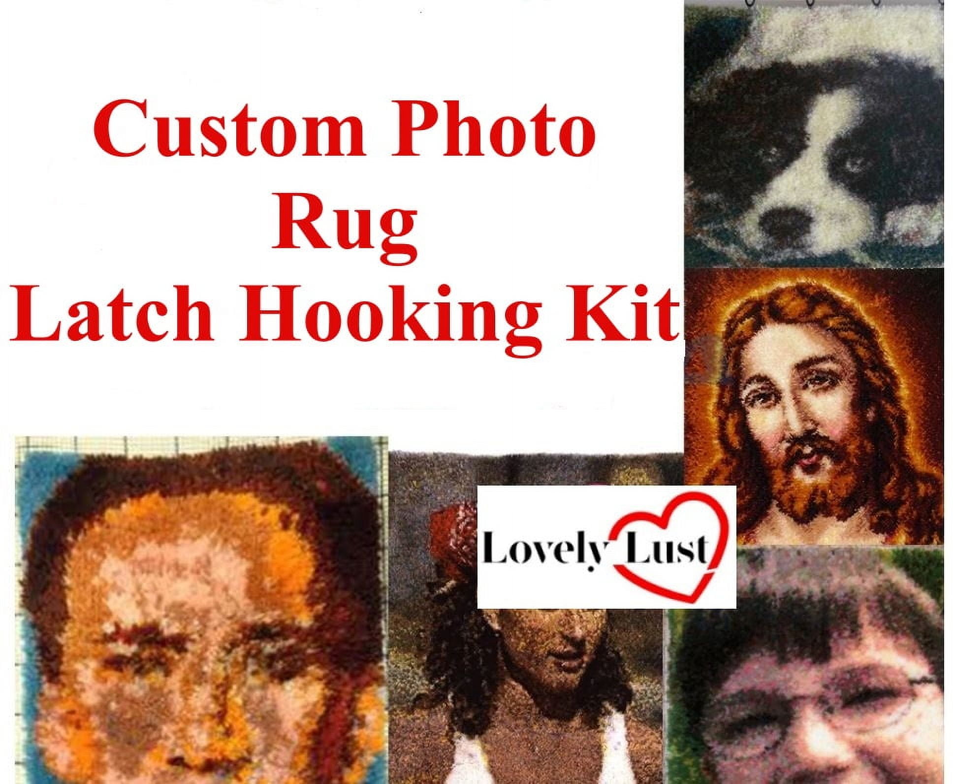 Custom Rug Making Latch Hooking Craft Tool Kit - Walmart.com