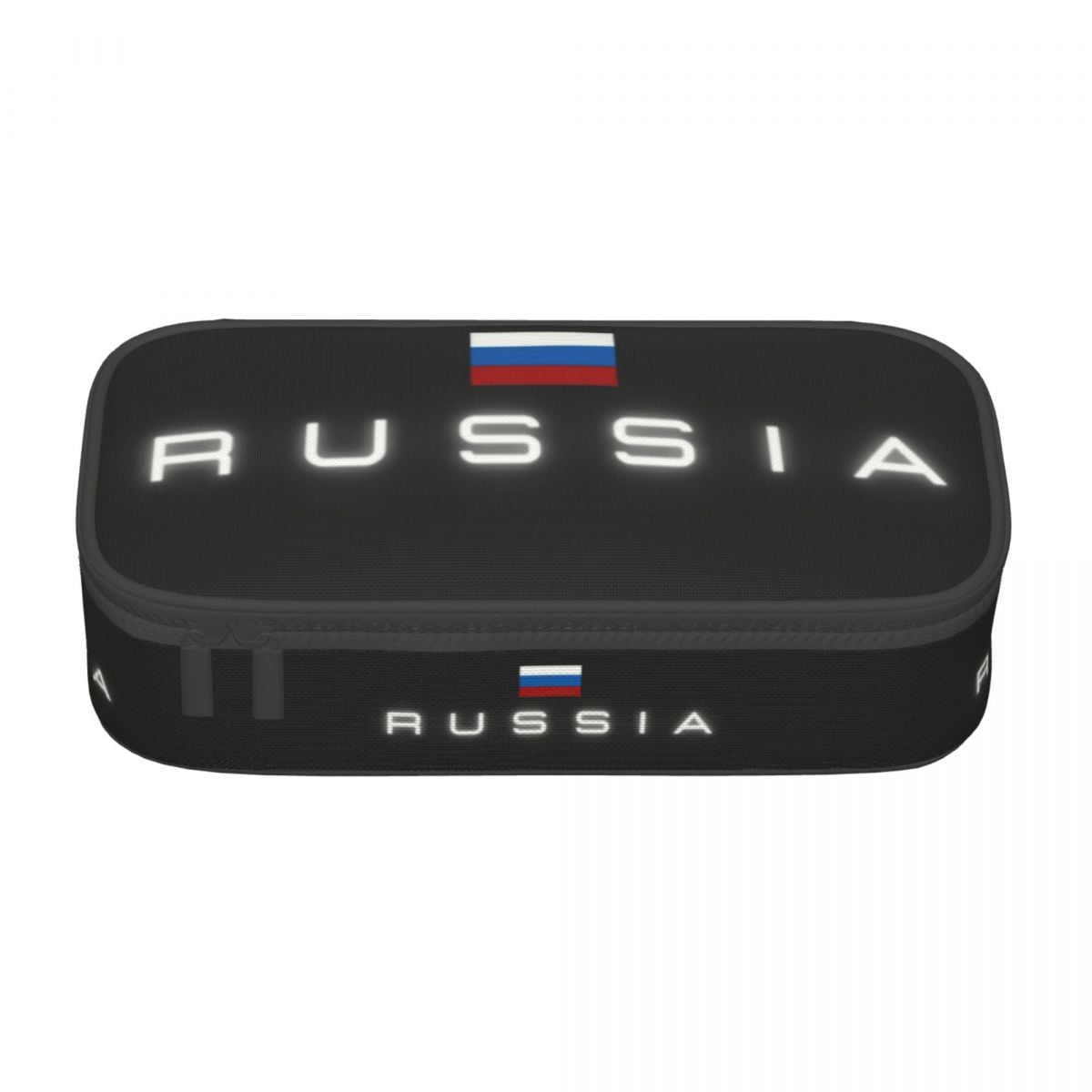 Custom Russia Flag Russian Pride Kawaii Pencil Case Gilrs Big Capacity ...
