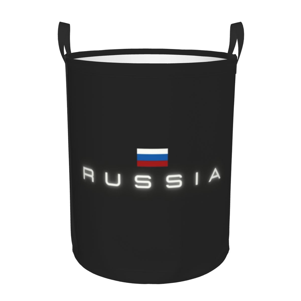 Custom Russian Empire Coat Of Arms Of Russia Laundry Basket Collapsible ...