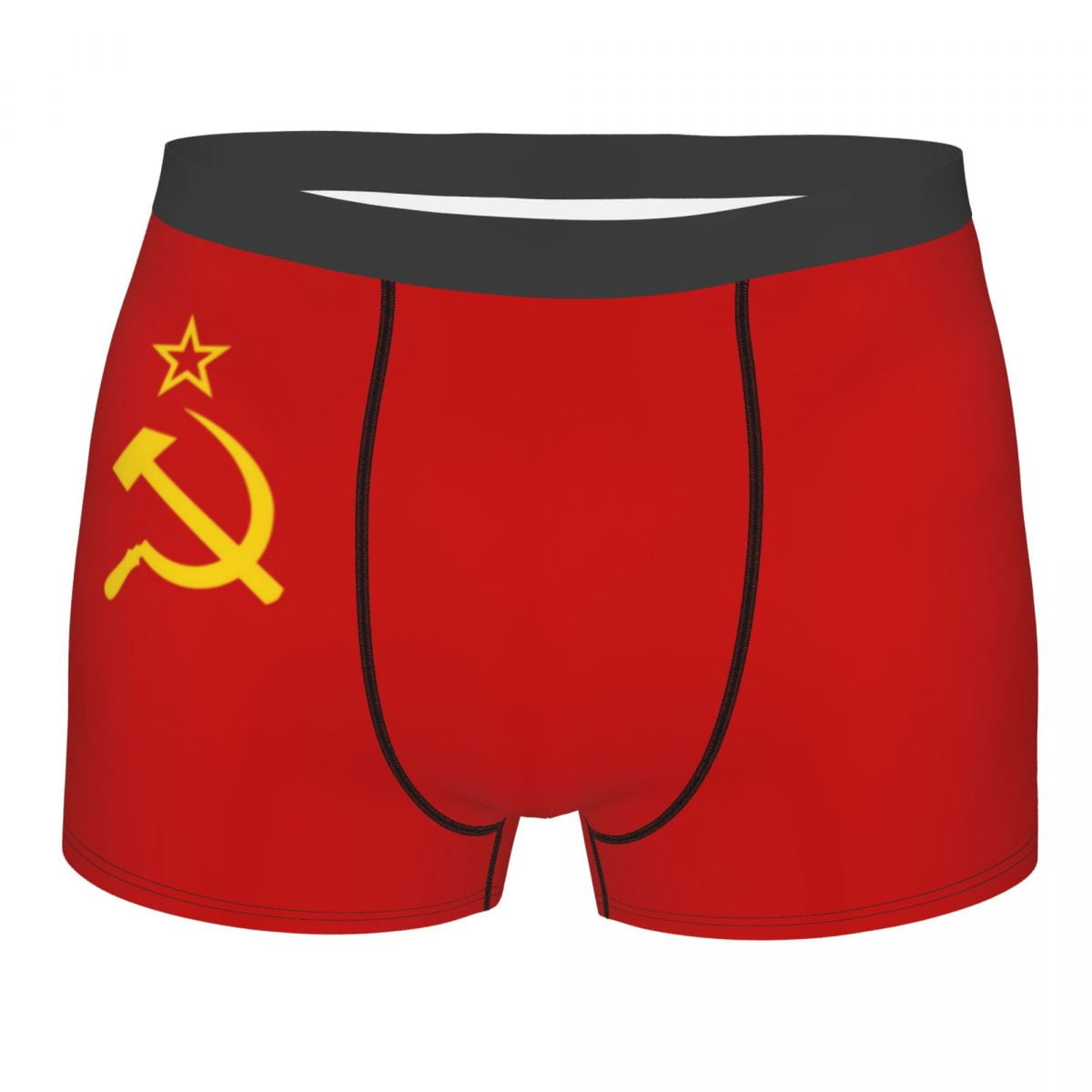 Custom Russian Flag Underwear Men Breathbale Boxer Briefs Shorts ...