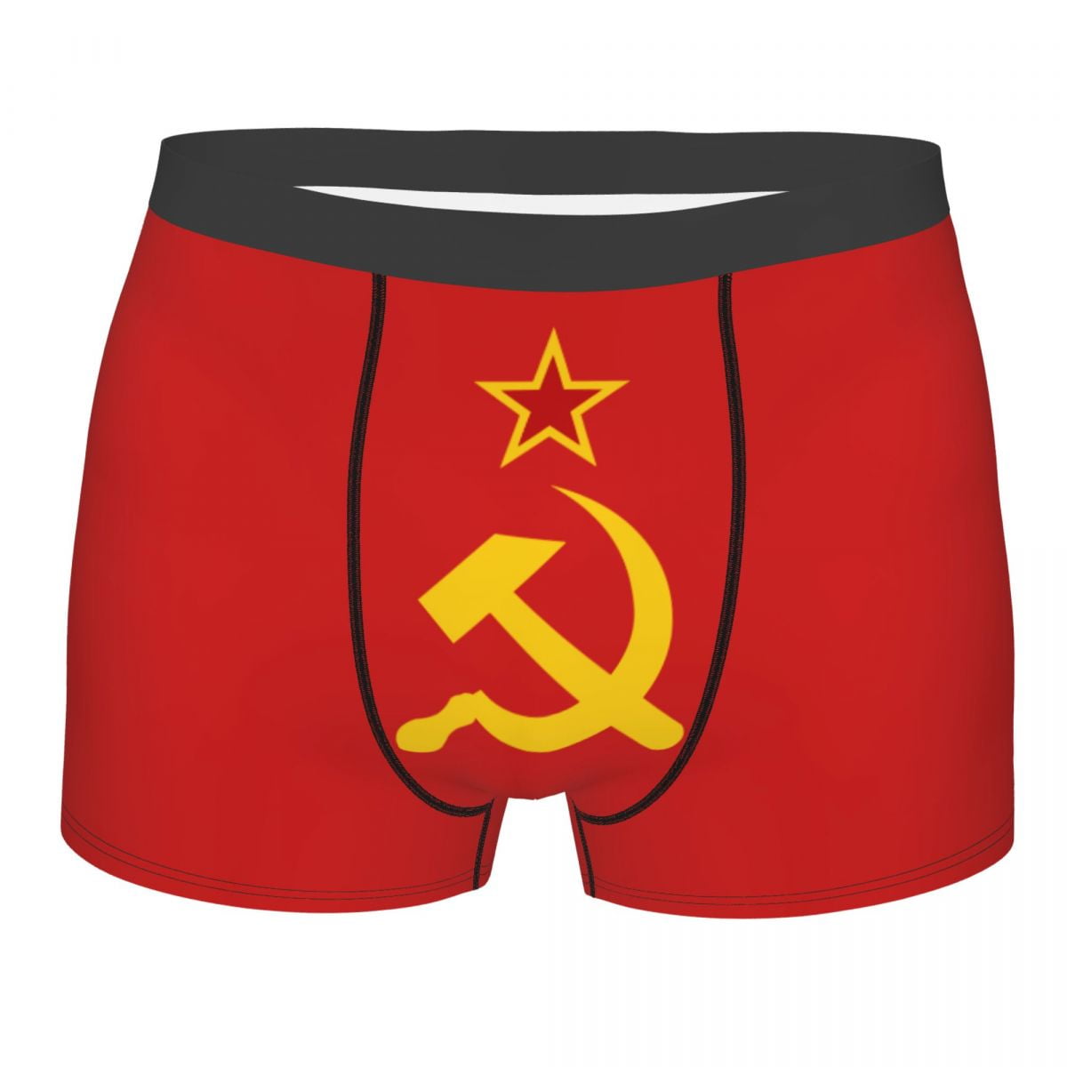 Custom Russian Flag Underwear Men Breathbale Boxer Briefs Shorts ...