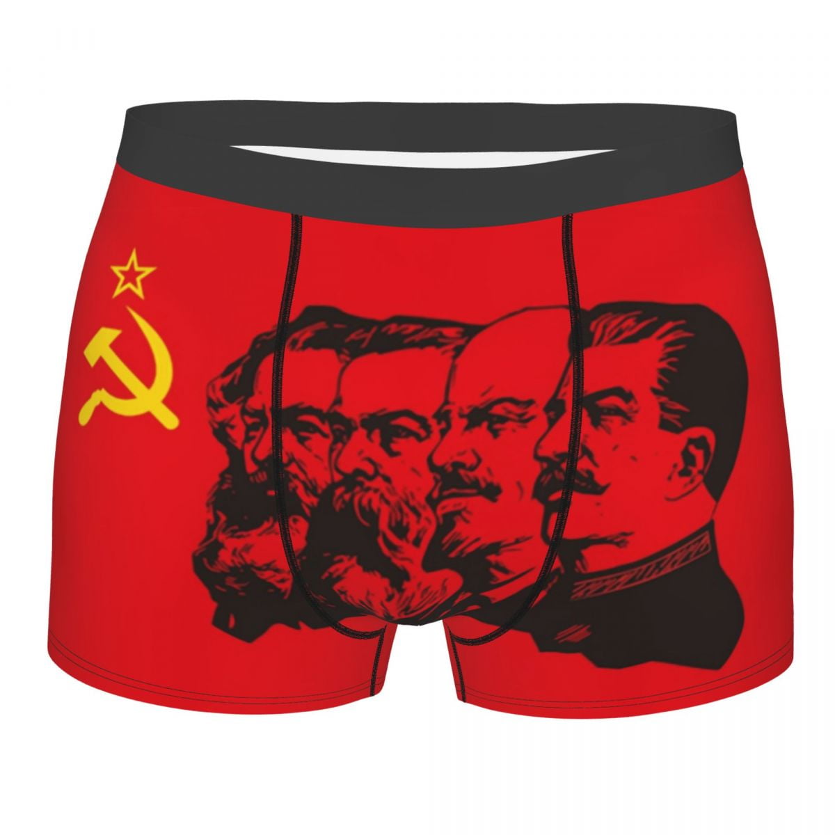 Custom Russian Flag Underwear Men Breathbale Boxer Briefs Shorts ...