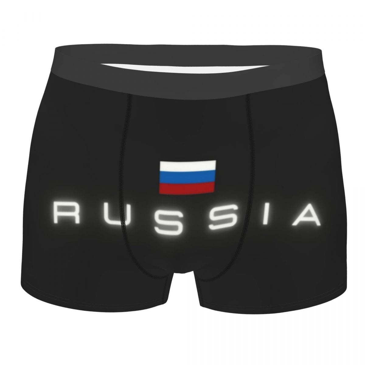 Custom Russian Flag Underwear Men Breathbale Boxer Briefs Shorts ...